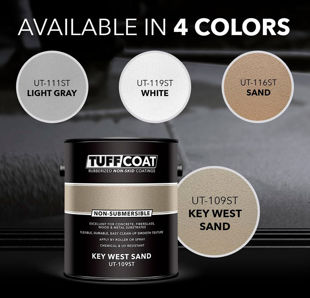 Tuff Coat UT-100 Non-Submersible Non-Skid - Smooth Texture - Gallon - 1XXST06