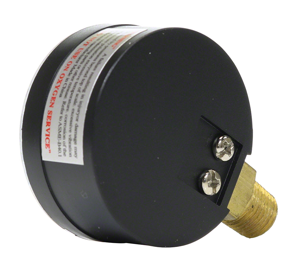 30B3000 - Waterco Pressure Gauge 0-50 Psi - 1.4 Inch NPT - - Baker-Hydro