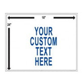 Custom Pool Signs - Make Your Own Message For Your Pool!