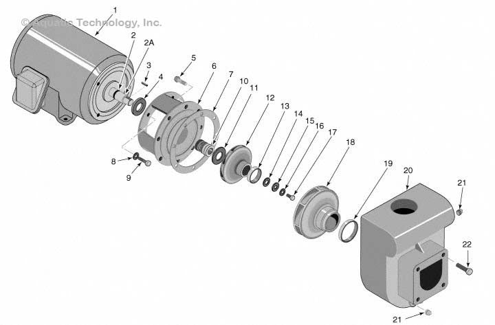 Sta-Rite D-Series (DHH, DHJ, DMH, DMJ) Pool Pump Replacement Parts