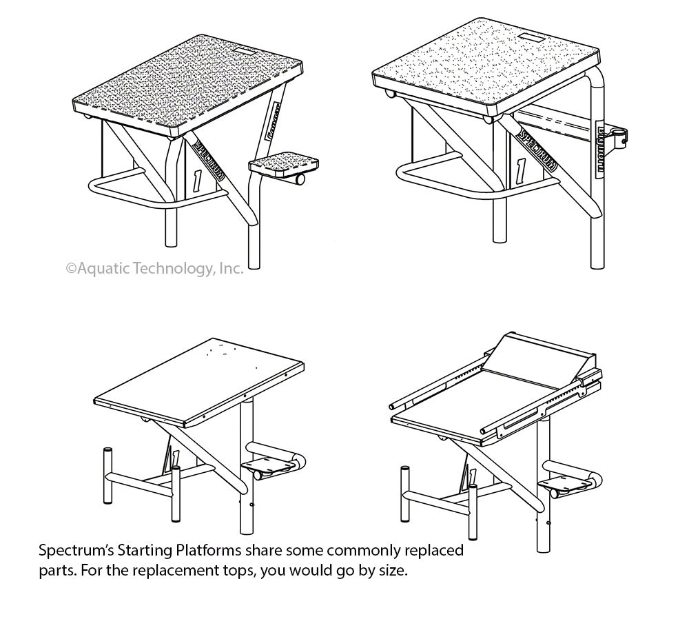 Spectrum Starting Platform Replacement Parts