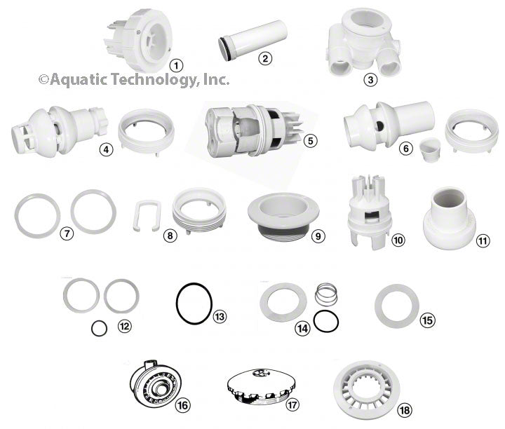 Hayward Jet Air III and Turbo Boost Replacement Parts