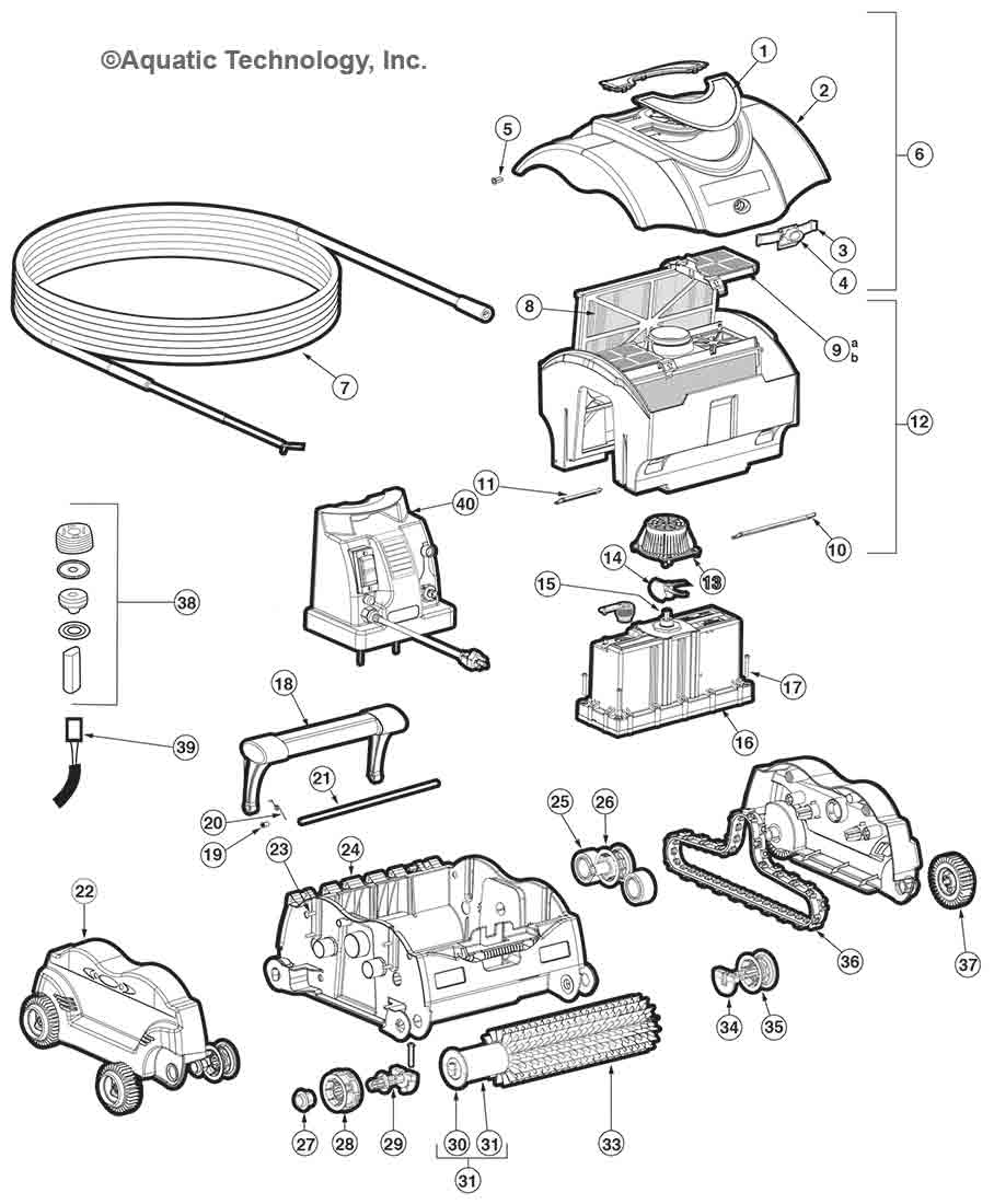 Hayward SharkVac Pool Cleaner Replacement Parts