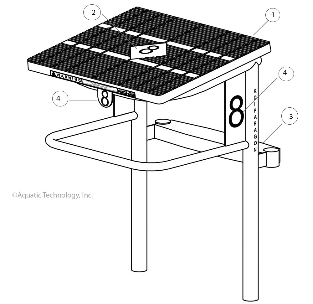 Paragon Competitor Starting Platform Replacement Parts