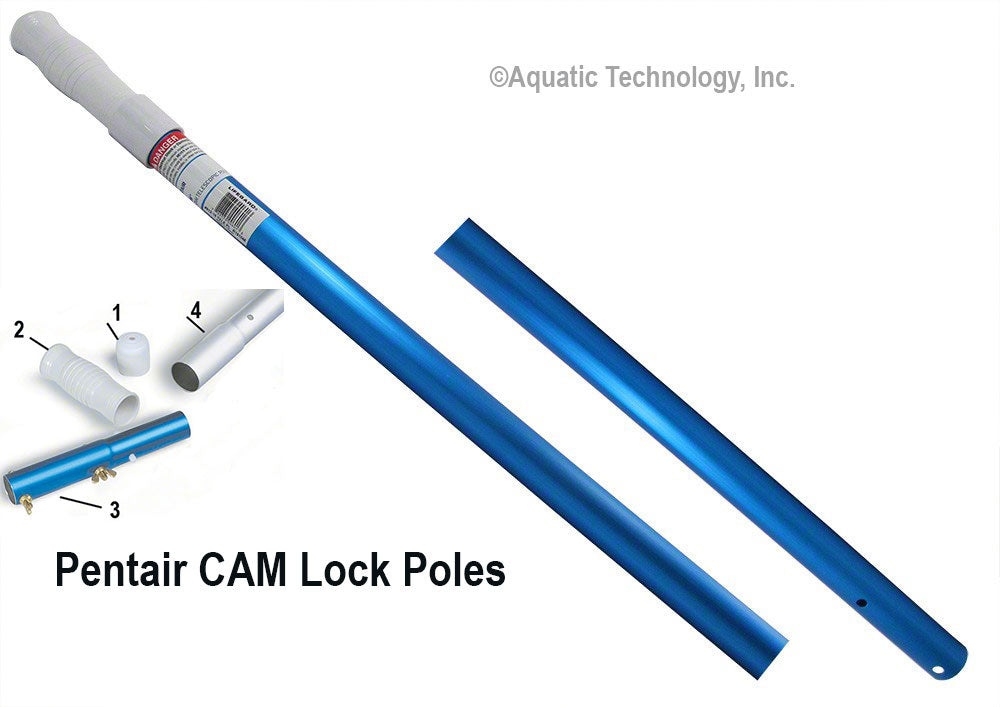 Pentair Telescopic CAM Lock Pole Replacement Parts