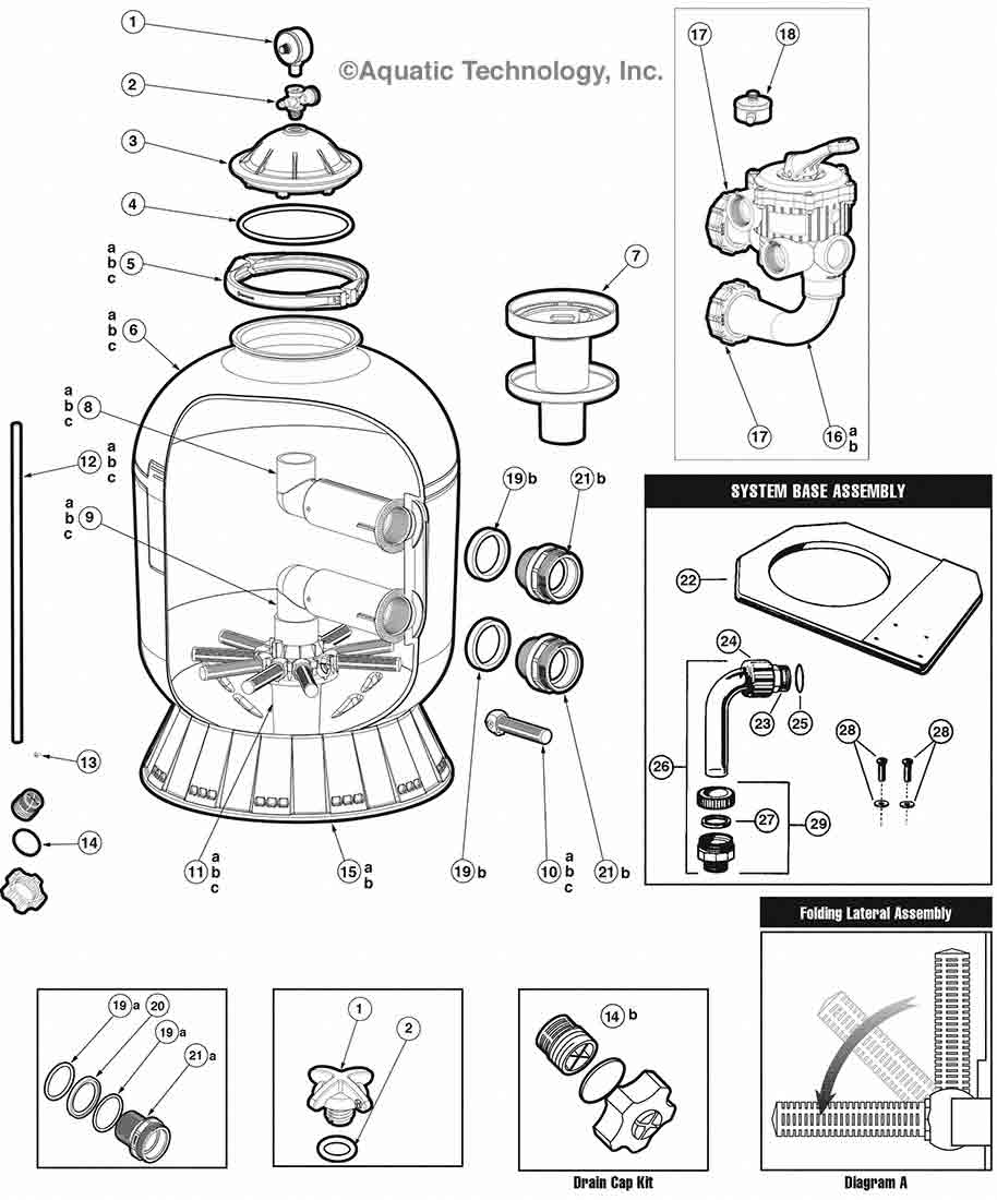 Hayward Pro Series S210S, S244S, S310S Sand Filter Parts
