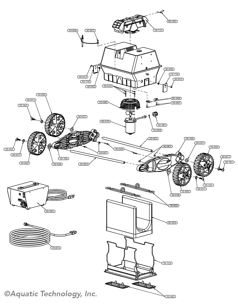 Aqua Products Pool Rover Jr Replacement Parts