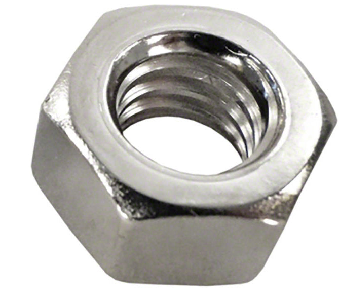 Ladder Tread Hex Nut - 5/16 Inch - Stainless Finish