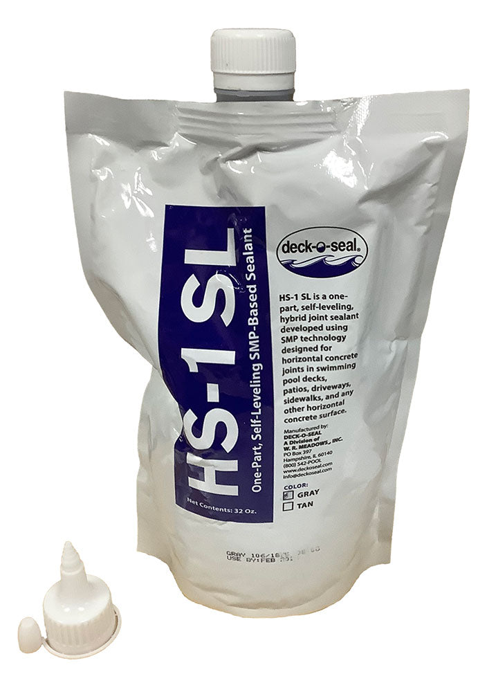 Self-Leveling Pool Joint Sealant Gray - 32 Oz. - DeckoSeal - 4708622
