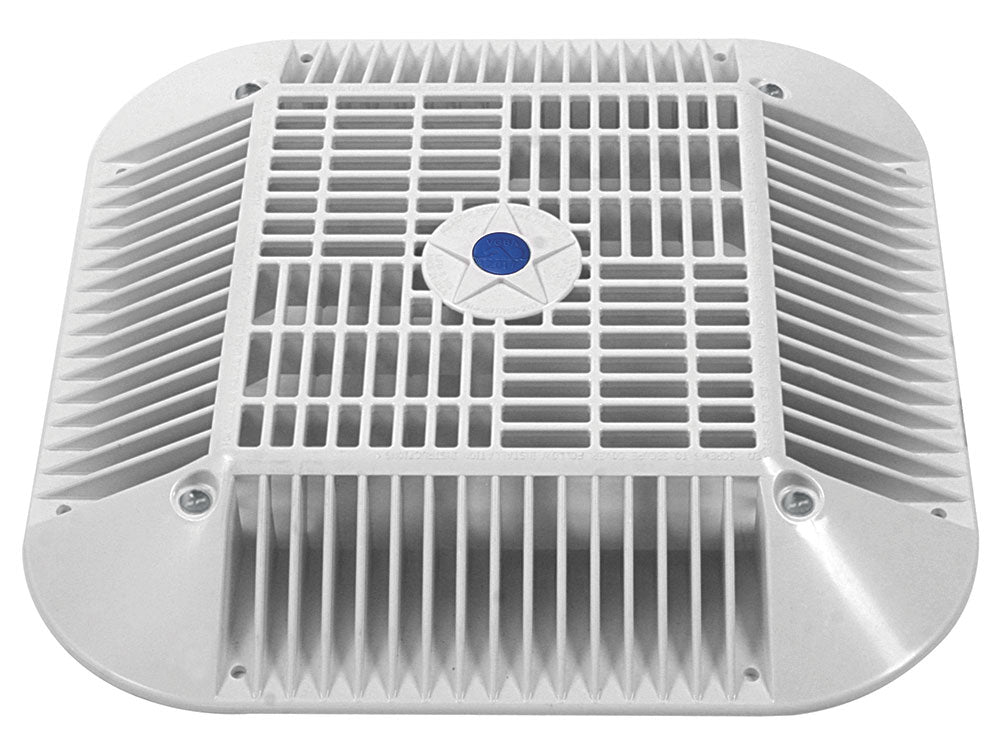 AquaStar 14 Inch Square Anti-Entrapment Outlet Cover for 9 Inch Square ...