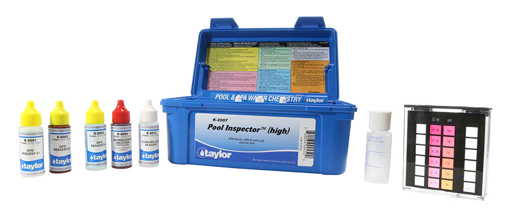 Taylor Pool Inspector DPD Pool Test Kit, Bromine and Chlorine - K-2007