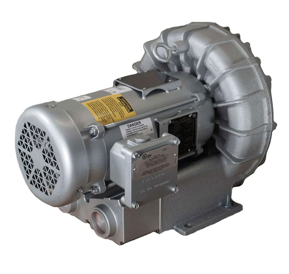 R5125-2 - Regenair Series R5 Blower 2.5 HP 1-Phase 115/208-230V - Gast