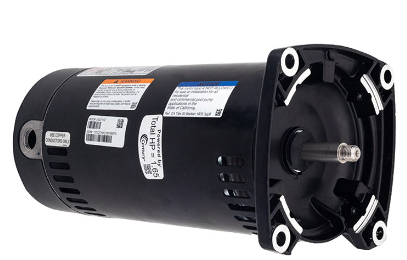 USQ1152 - 1-1/2 HP Pool Pump Motor 48Y Frame 115/230V
