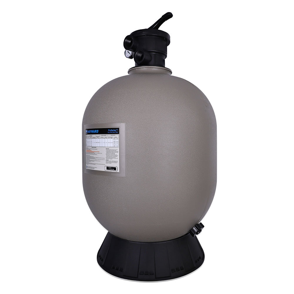 Hayward ProSeries 24 Inch Sand Filter - Top Mount 1-1/2 Inch Vari-Flo ...
