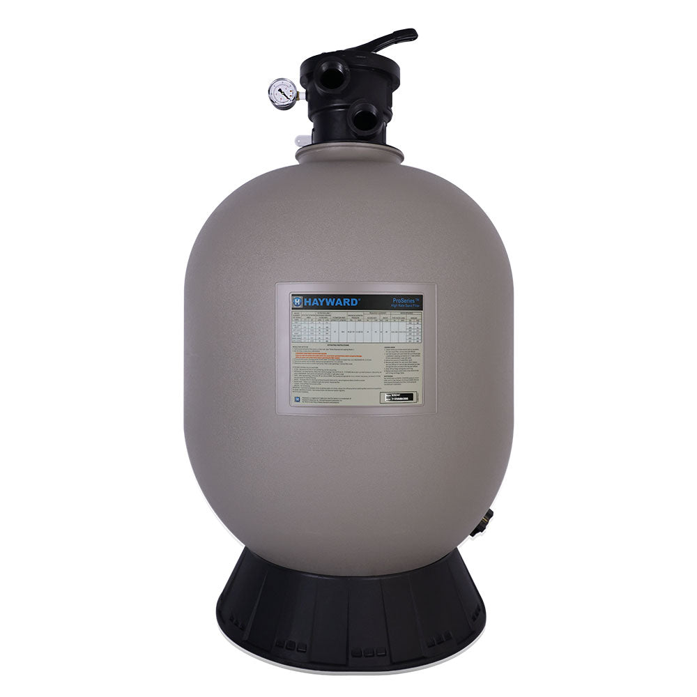 Hayward ProSeries 24 Inch Sand Filter - Top Mount 1-1/2 Inch Vari-Flo ...