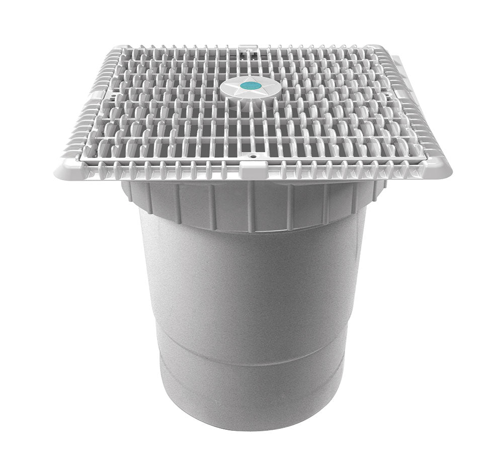 AquaStar 12 Inch Square Wave Anti-Entrapment Suction Outlet Sump ...