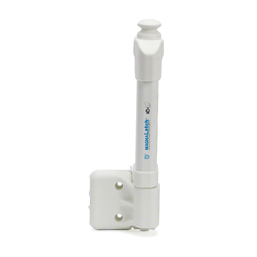 Magna-Latch Vertical Pull S3 Safety Gate Latch - White - MLVPW
