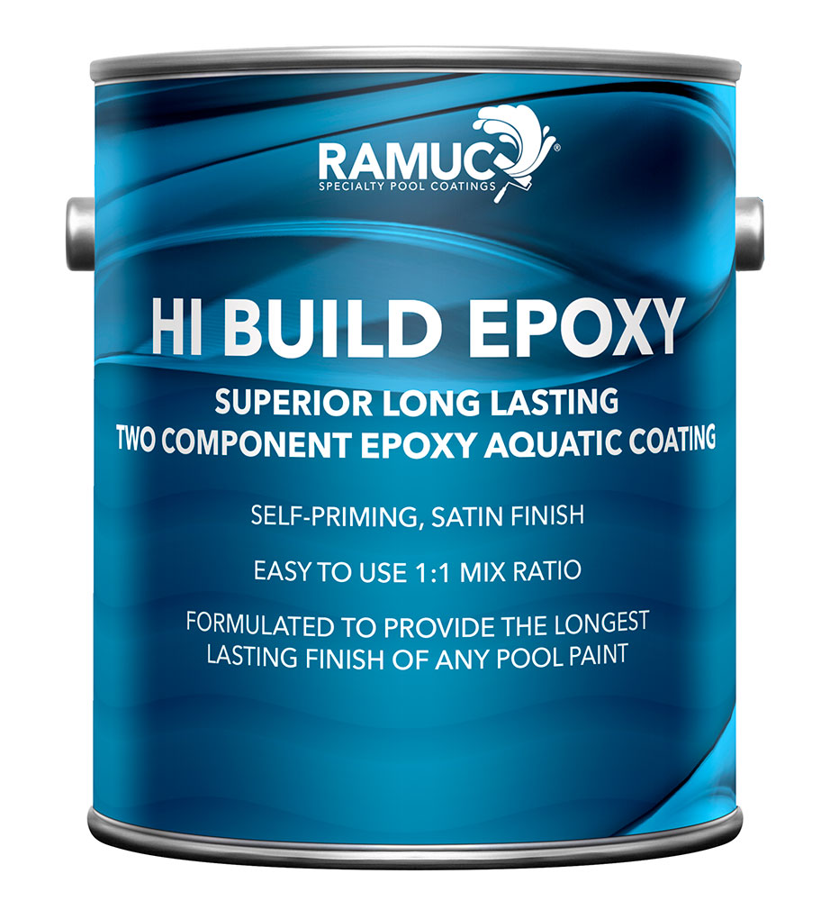 Ramuc Hi Build Epoxy Pool Paint - 2 Gallon Kit - VOC Compliant - 91223XXXX