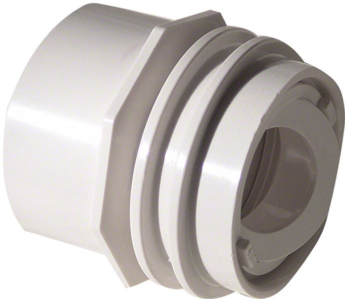 AquaStar Return Fitting with Water Stop - 1-1/2 Inch Pipe - 3/4 Inch ...