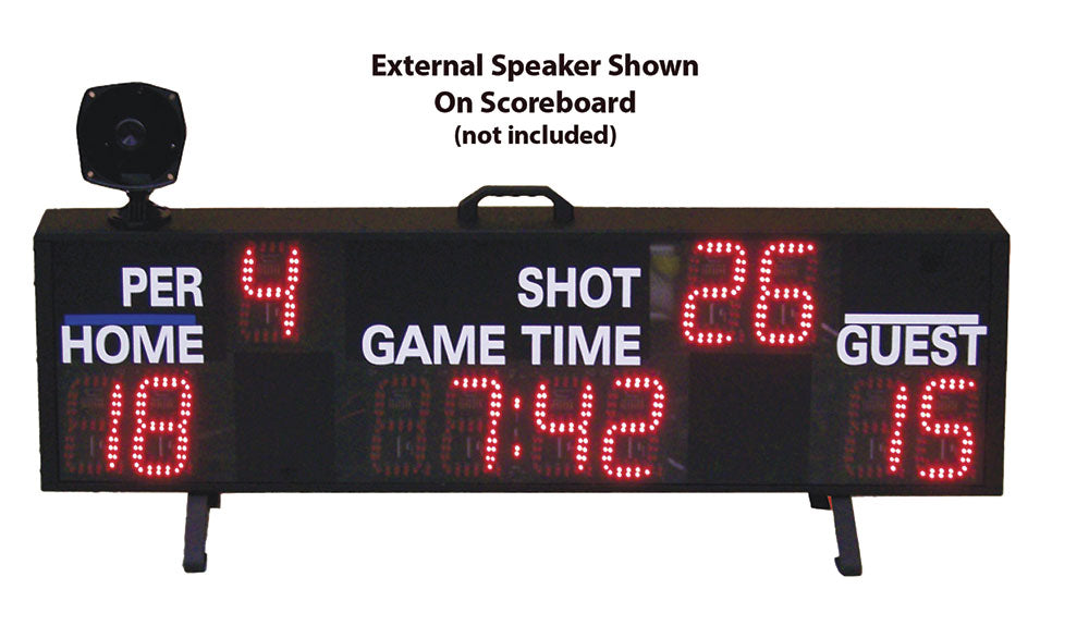 K-MS-001 - WP-1700 Portable Table Scoreboard External Horn - Colorado Time