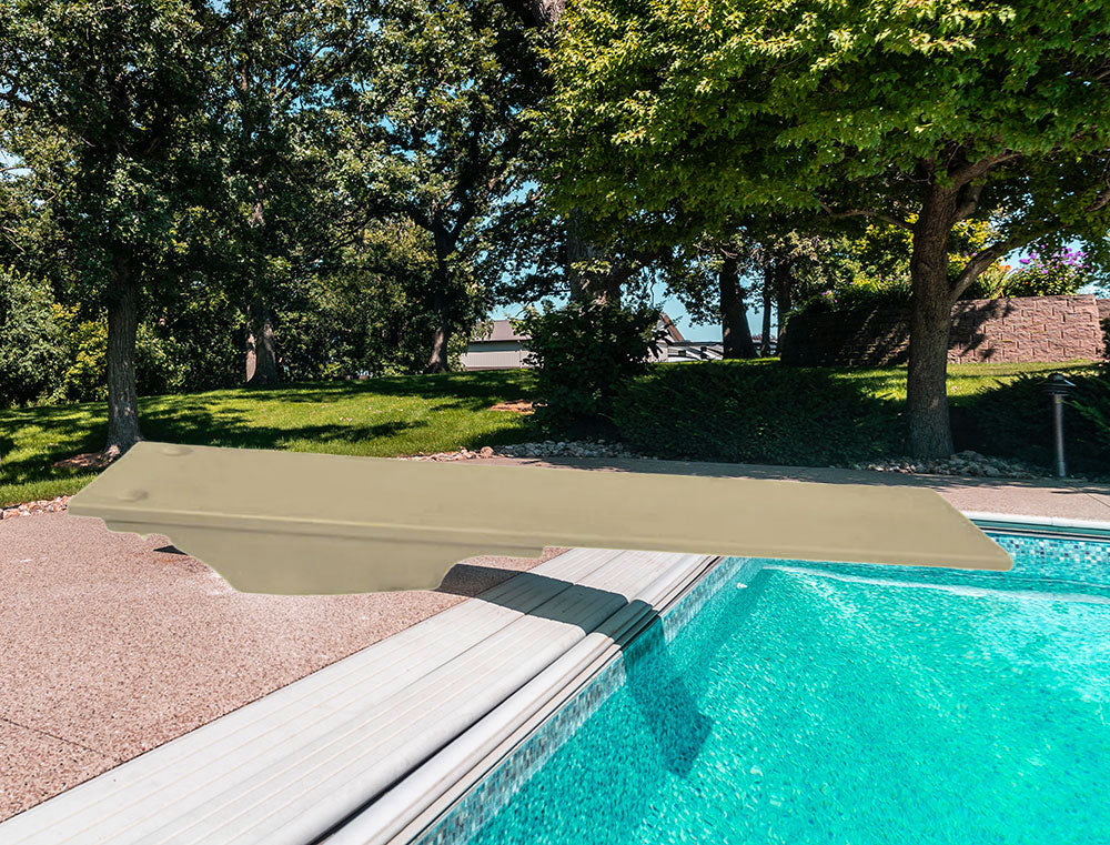 Global GX6 6 Foot Diving Board and 3-Bolt Base and Jig Combination Set ...