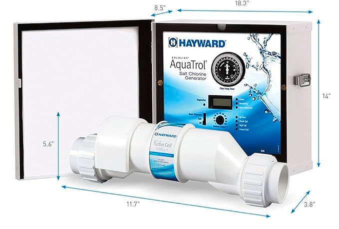 Hayward AquaTrol Aboveground Pool Salt System - W3AQ-TROL-RJ-TL