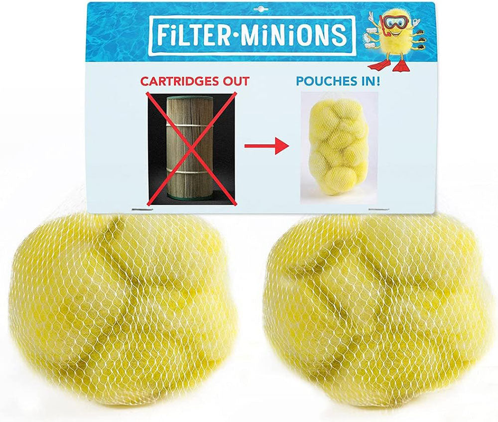 Fibalon Filter Minions for 4 x 4 Cartridge Filters - 2 Mini Pouches ...