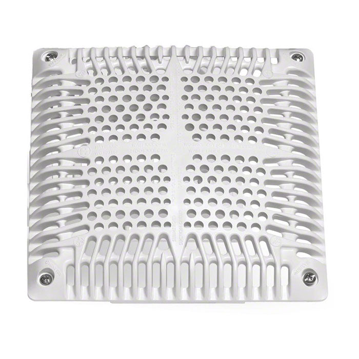 WG1032HF2Pak2 - 12 Inch Square Drain Cover and Frame High Flow - Hayward