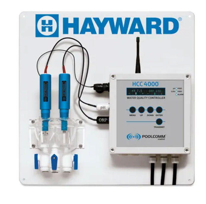 Hayward HCC 4000 pH/ORP Remote Salt Controller Package - Wi-Fi - Gold ...