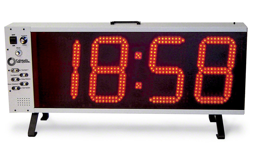 Pro Digital Pace Clock/Shot Clock With Horn and Battery - Colorado Time ...