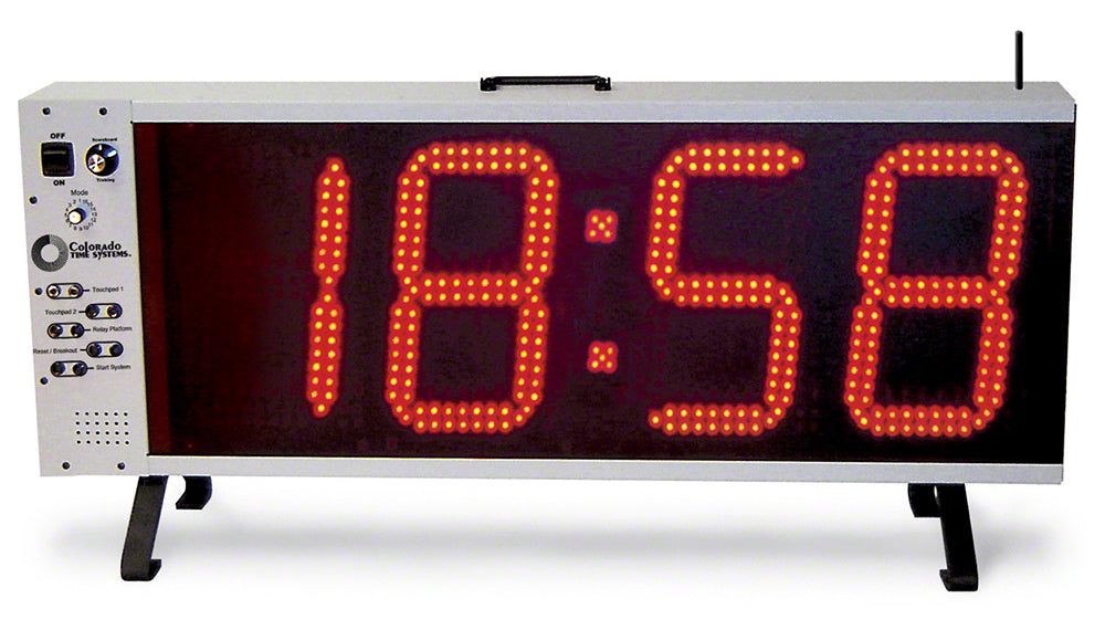 Pro Digital Wireless Pace Clock With Horn and Battery - Colorado Time ...