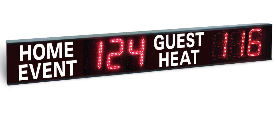 Single-Line, 6-Digit LED Scoreboard Displays Event/Heat - Colorado Time ...