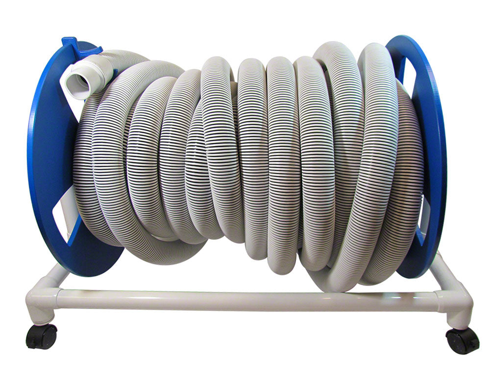 Heavy-Duty Vacuum Hose Storage Reel - Large Capacity