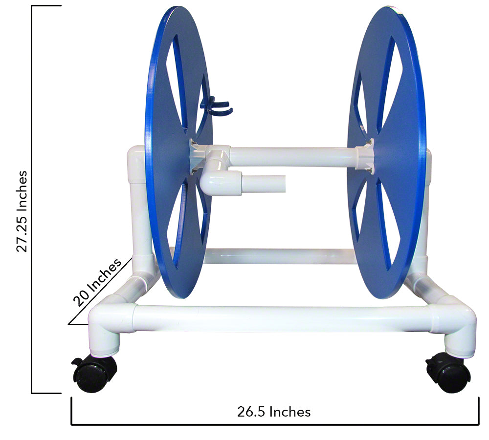Heavy-Duty Vacuum Hose Storage Reel - Standard Capacity