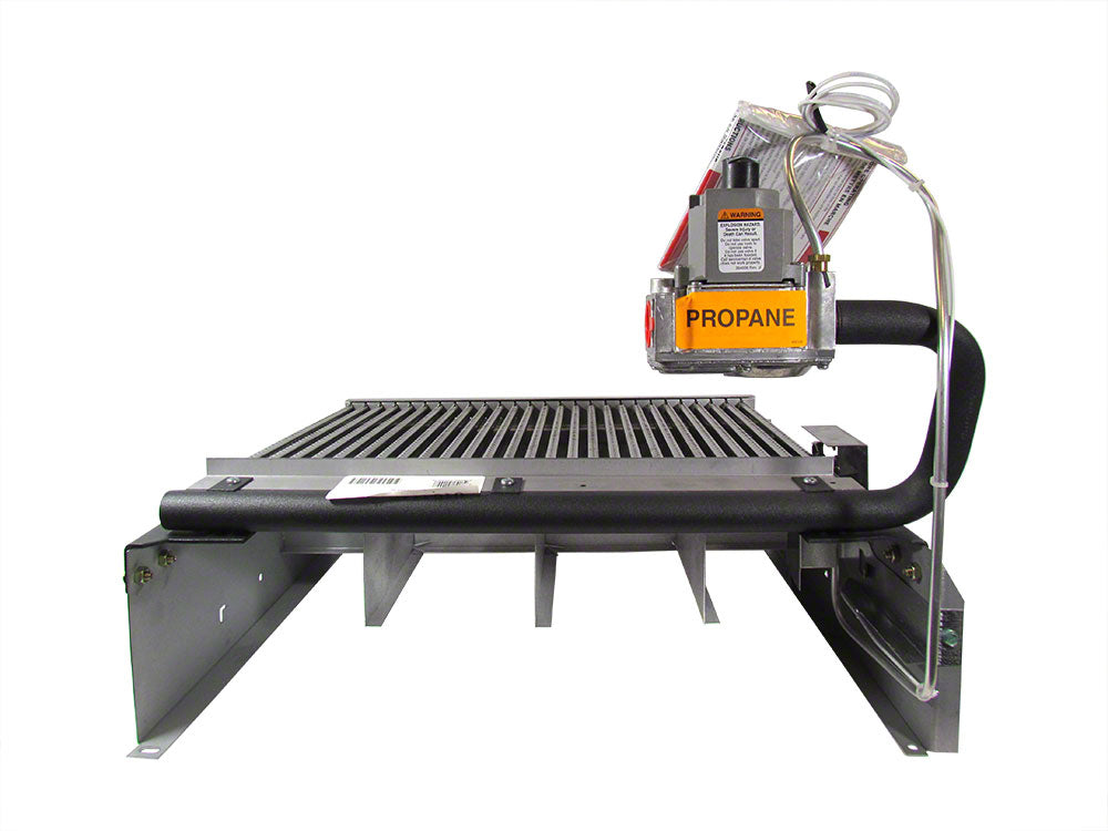 010414F - Burner Tray 406 With Valve Propane IID Kit - Raypak