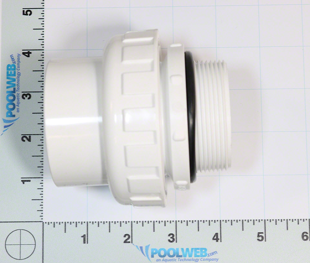 Praher Full Flow Union - 2 Inch Socket x MPT