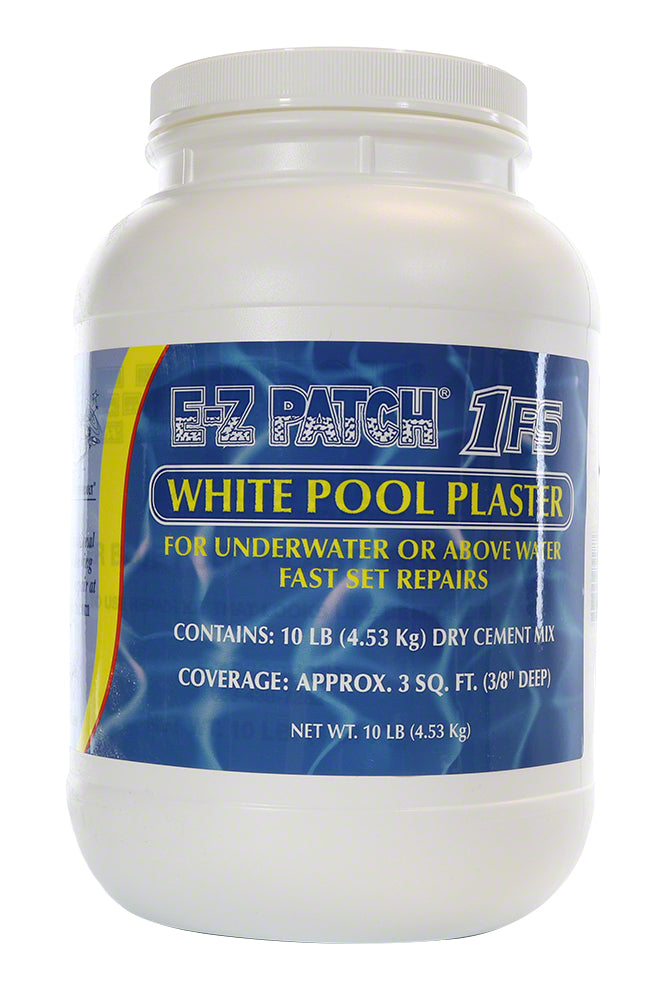 White Pool Plaster Repair (Quick Set) - 10 lbs - EZ Patch - EZP1-10-FS