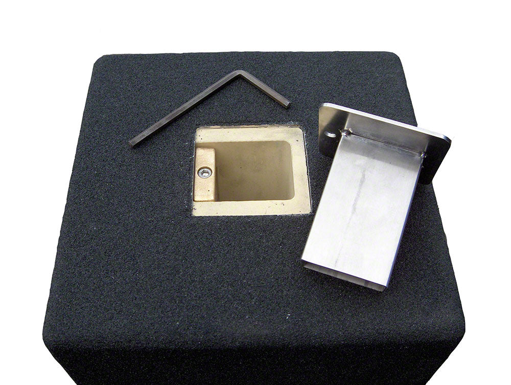 Pool Anchor Safety Cap for Single Post Rock Solid Pool Anchor ...