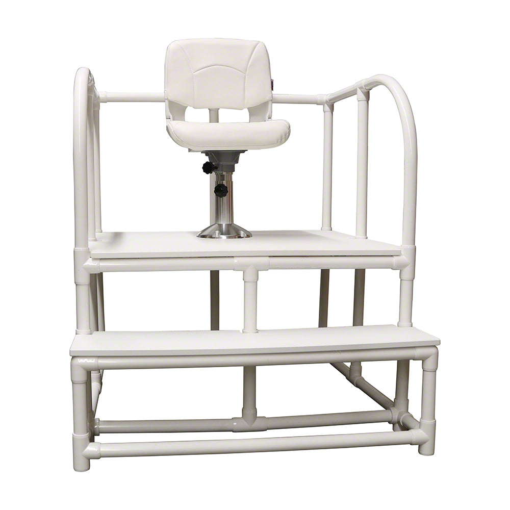 Platform Lifeguard Chair 3.5 Feet - 2-Step - Model 1100 - LG1100