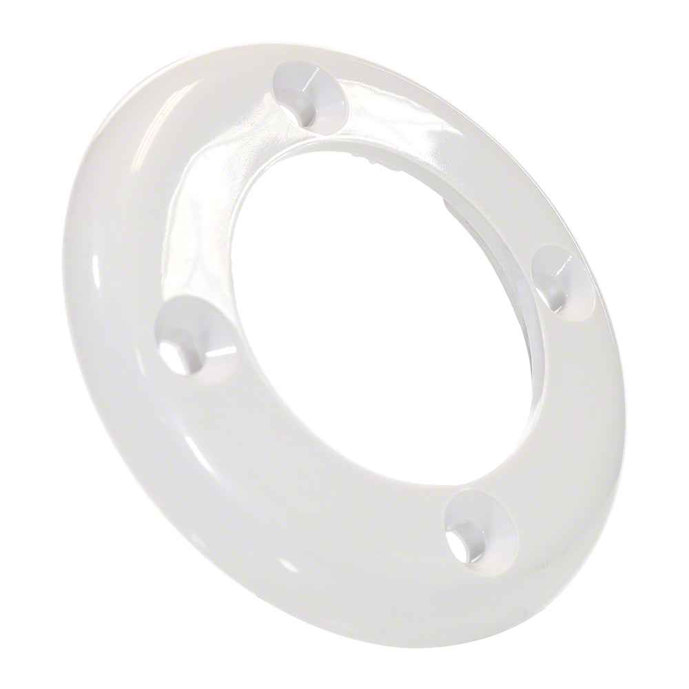 25545-000-000 - Vinyl Wall Return Fitting Faceplate - White - 3.5 Inches