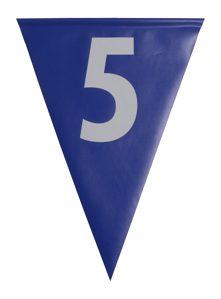 Custom Backstroke Flag 12x18 - Custom Lettering