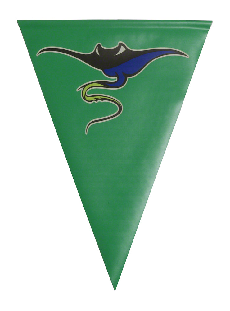 Custom Backstroke Flag 12x18 - Custom Logo