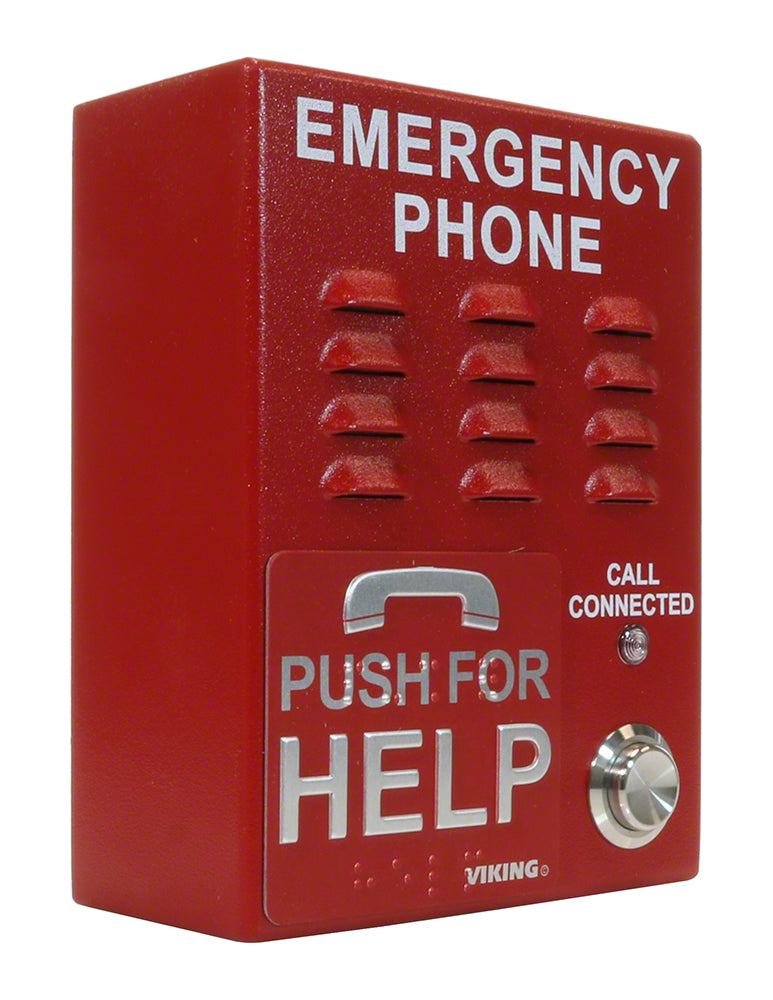 Emergency Poolside Phone for Wet Environments - ADA Compliant - E-1600A-EWP