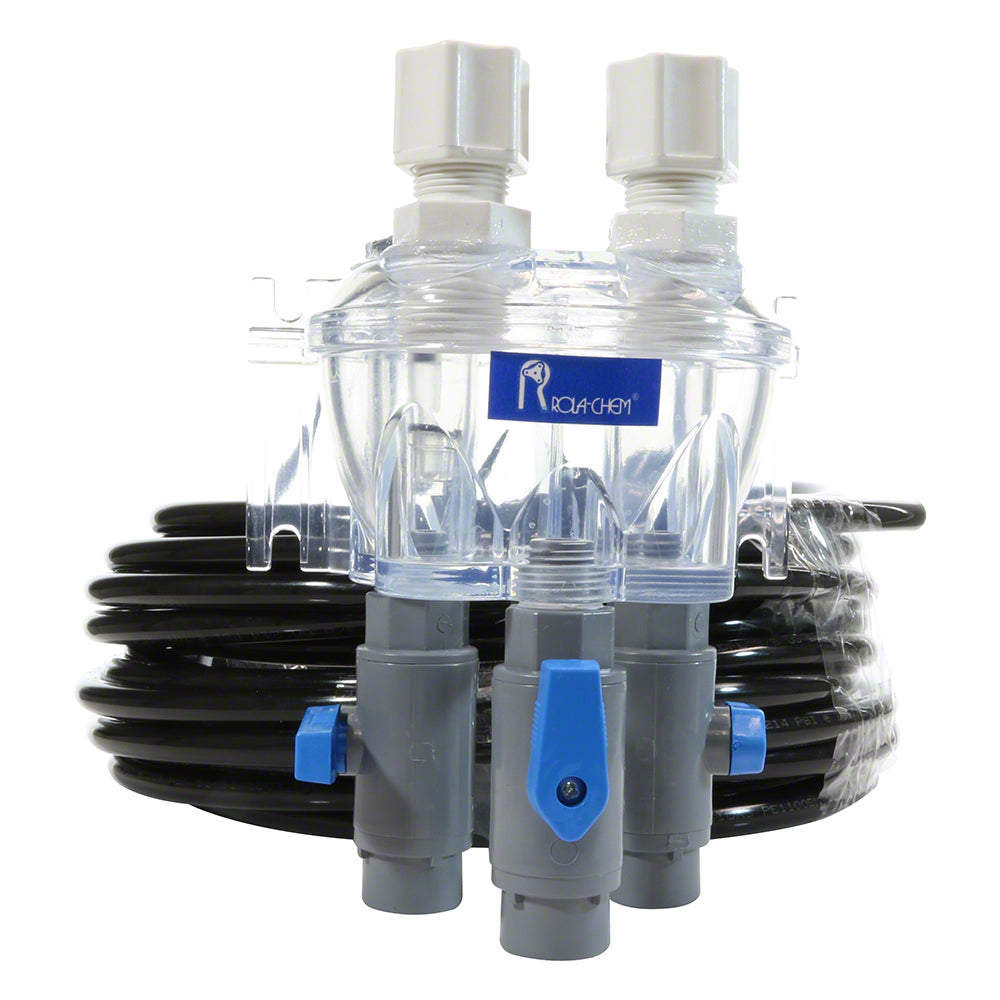 Rola-Chem Globe Controller Flow Cell with Switch - 550180