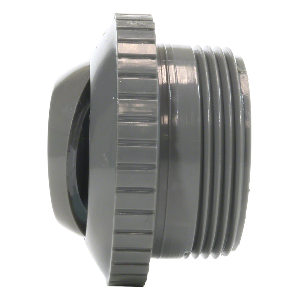 Pool Eyeball Inlet Fitting - 1-1/2" MIP - Slotted Opening - Gray