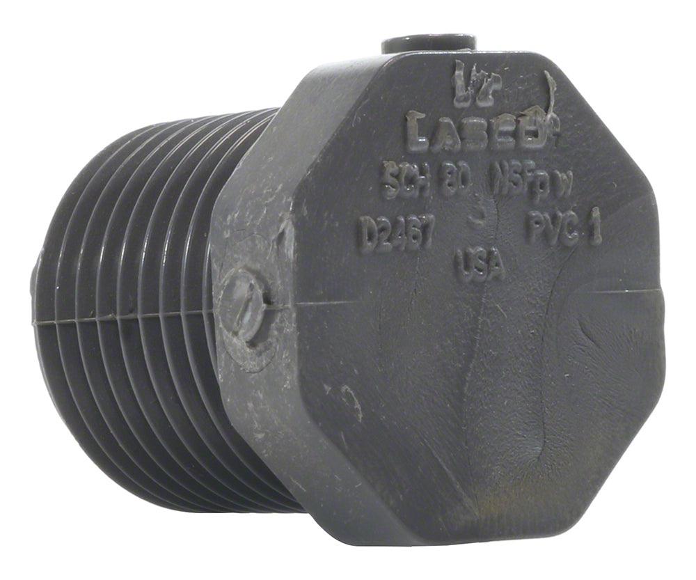 1/2 Inch Plug, MIPT - Schedule 80 - 850-005