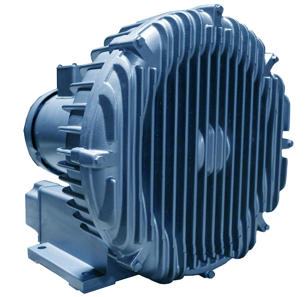 Industrial Blower 3 HP 3-Phase 230/460V - TEFC - Rotron - DR555K72