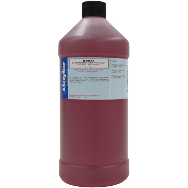 Taylor Phenol Red - 32 Ounce - R-1003J-F