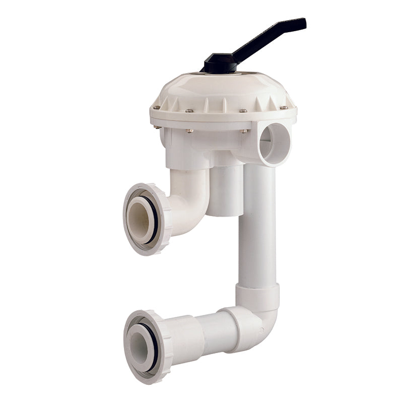 Pentair Hi-Flow Backwash Valve With Plumbing 2 Inch Side Mount (Sand ...