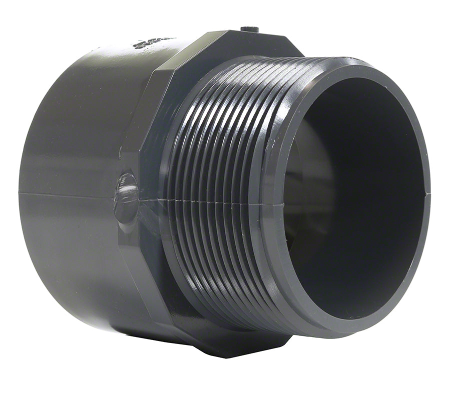 4 Inch Male Adapter, MIPT x Socket - Schedule 80 - 836-040